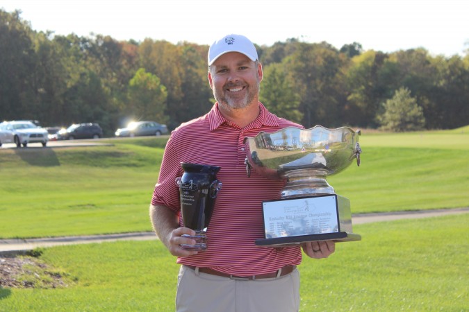 King Keeps His Lead to Win the Clark's Pump-N-Shop Kentucky Mid-Amateur King Keeps His Lead to Win the Clark's Pump-N-Shop Kentucky Mid-Amateur