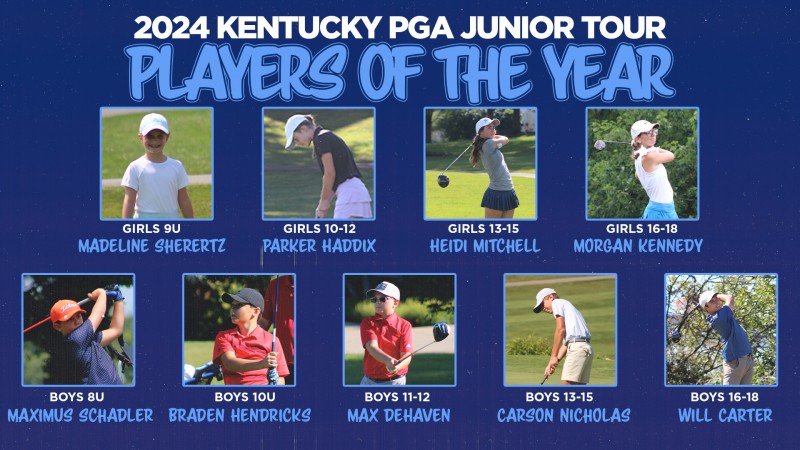 Kentucky PGA Junior Tour Announces 2024 Players of the Year | Golf ...