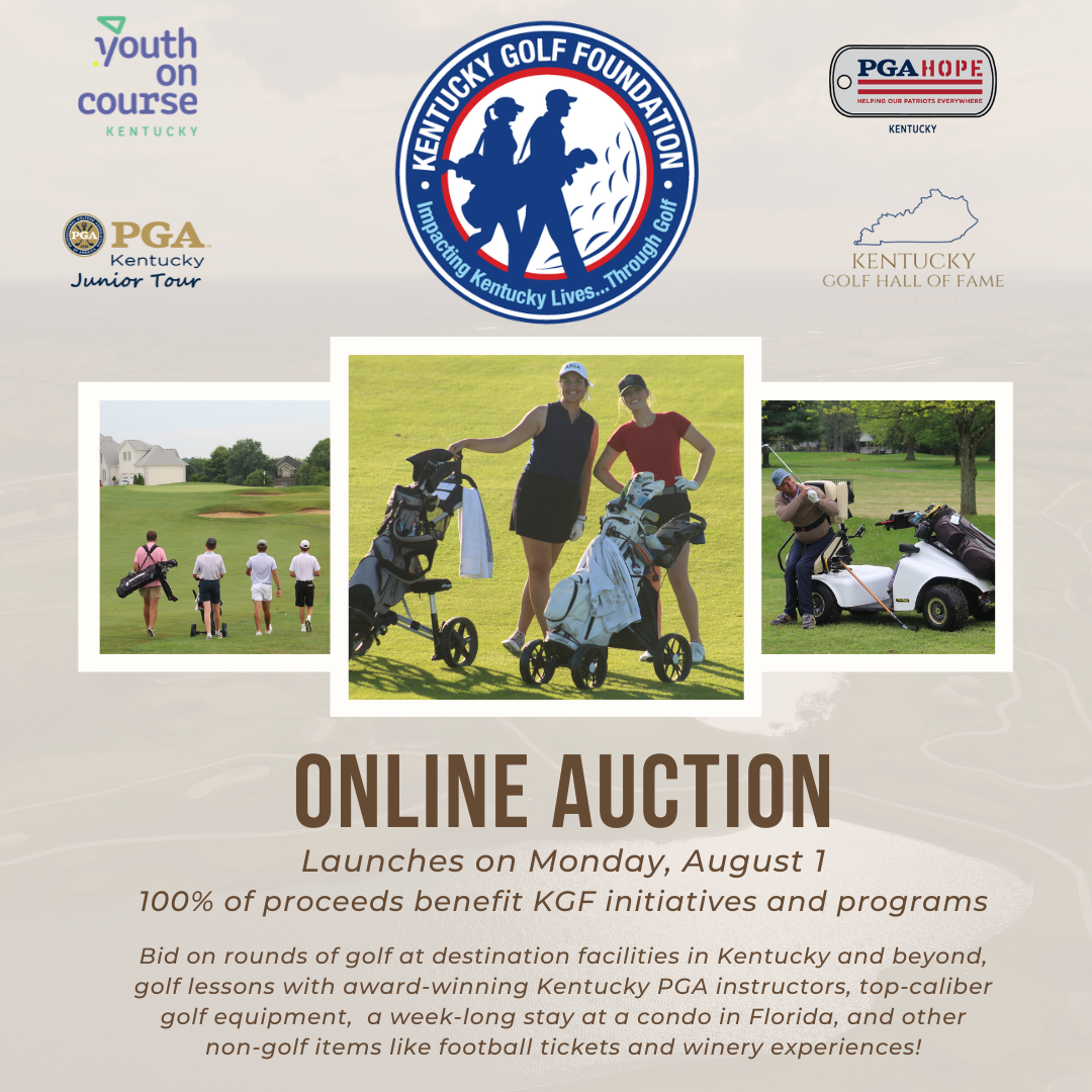 KGF’s Online Auction Open for Bidding | Golf House Kentucky